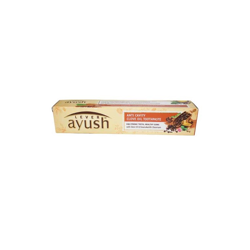 Lever Ayush Anti Cavity Clove Oil Toothpaste, 150g