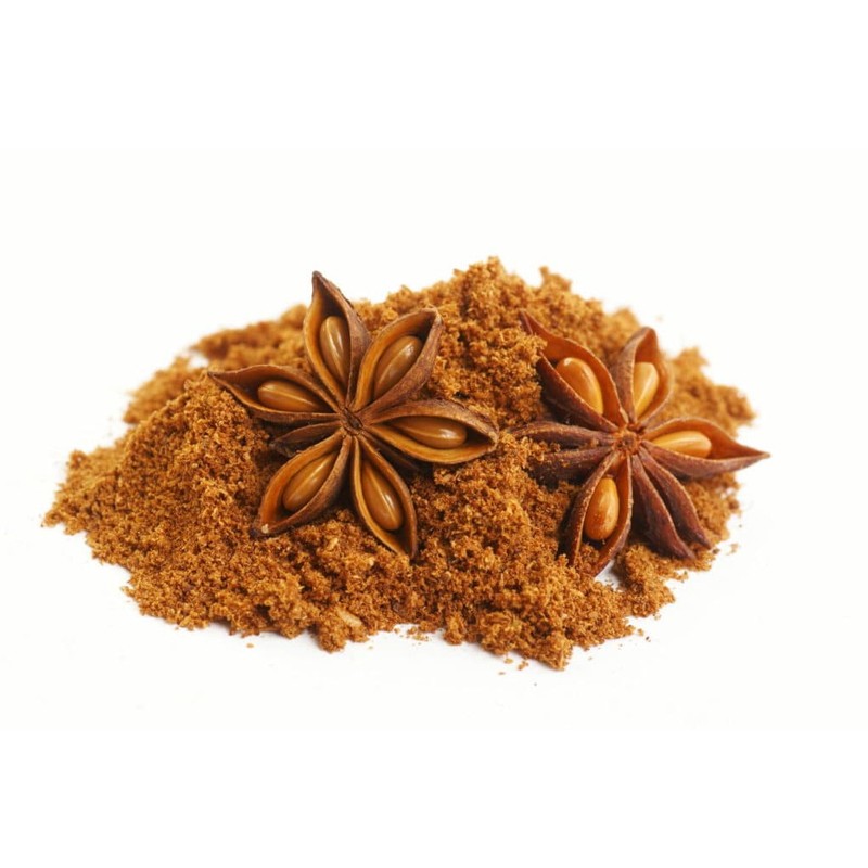OrgoNutri Premium Quality Star Anise Powder, Chakra Phool Powder, 100g ...