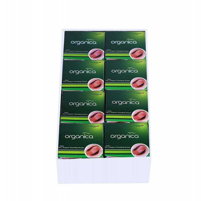 Organica Face & Eyebrow Cotton Threading, Organic Threads, Box Of 8 ...